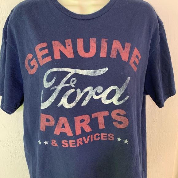 Ford | Tops | Ford Genuine Ford Parts Blue Logo Graphic Tee Shirt ...